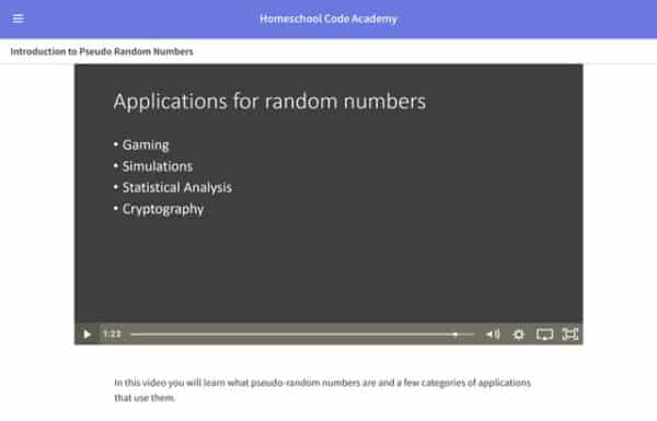 Homeschool Code Academy Review - A Mother's Random Thoughts