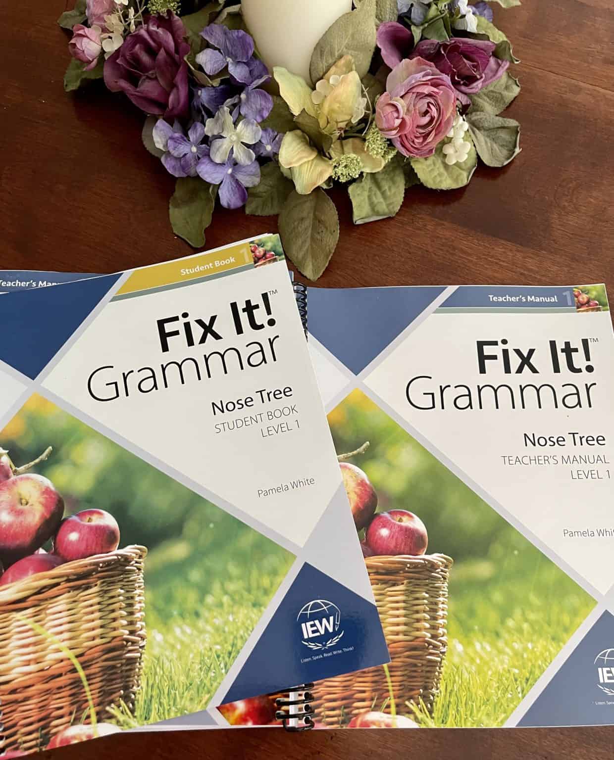 IEW Fix It! Grammar Review - A Mother's Random Thoughts