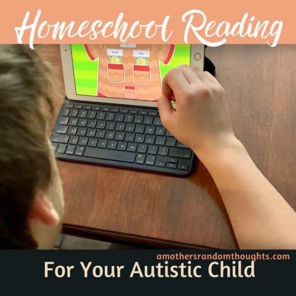 Teaching Reading to Your Child with Autism - A Mother's Random Thoughts