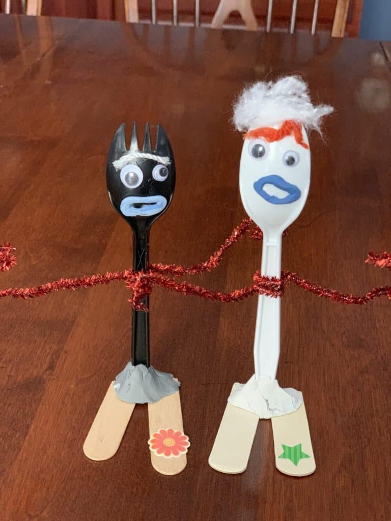 Toy Story 4 Craft Forky - A Mother's Random Thoughts