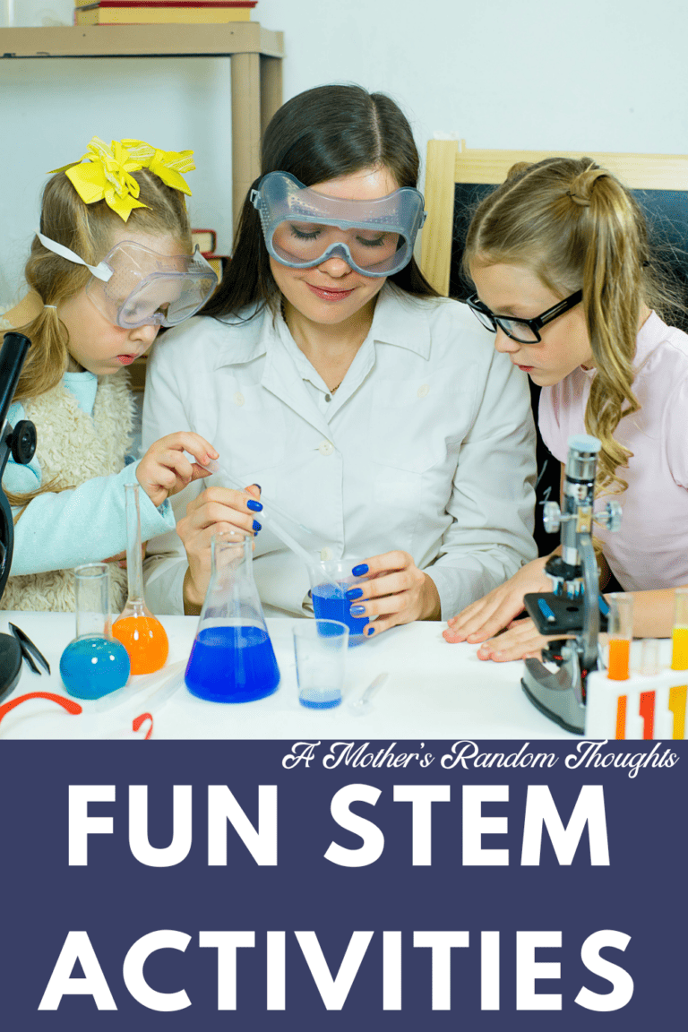 Fun Projects - STEM Activities for Middle School Students - A Mother's ...